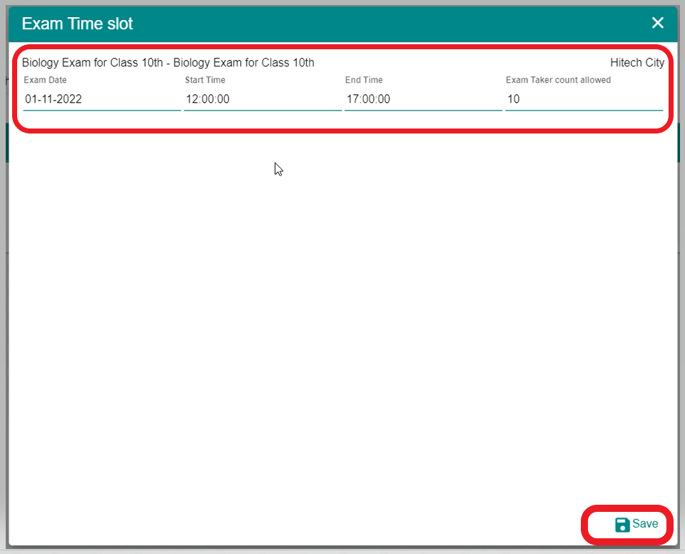 How To Create A Time Slot LearningTree