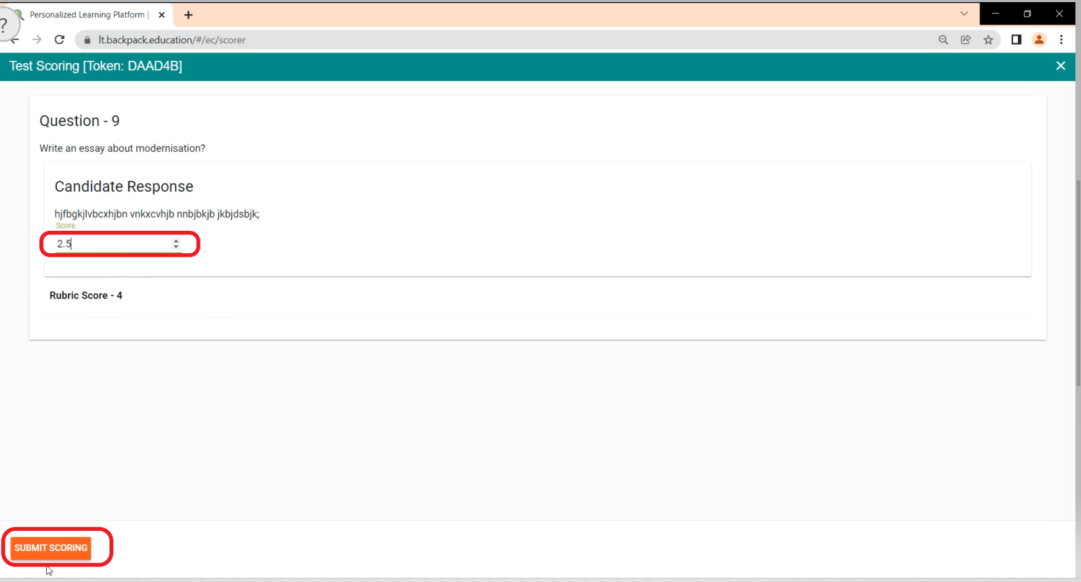 How do I Score the Extended Text & Constructed Response Questions Using ...